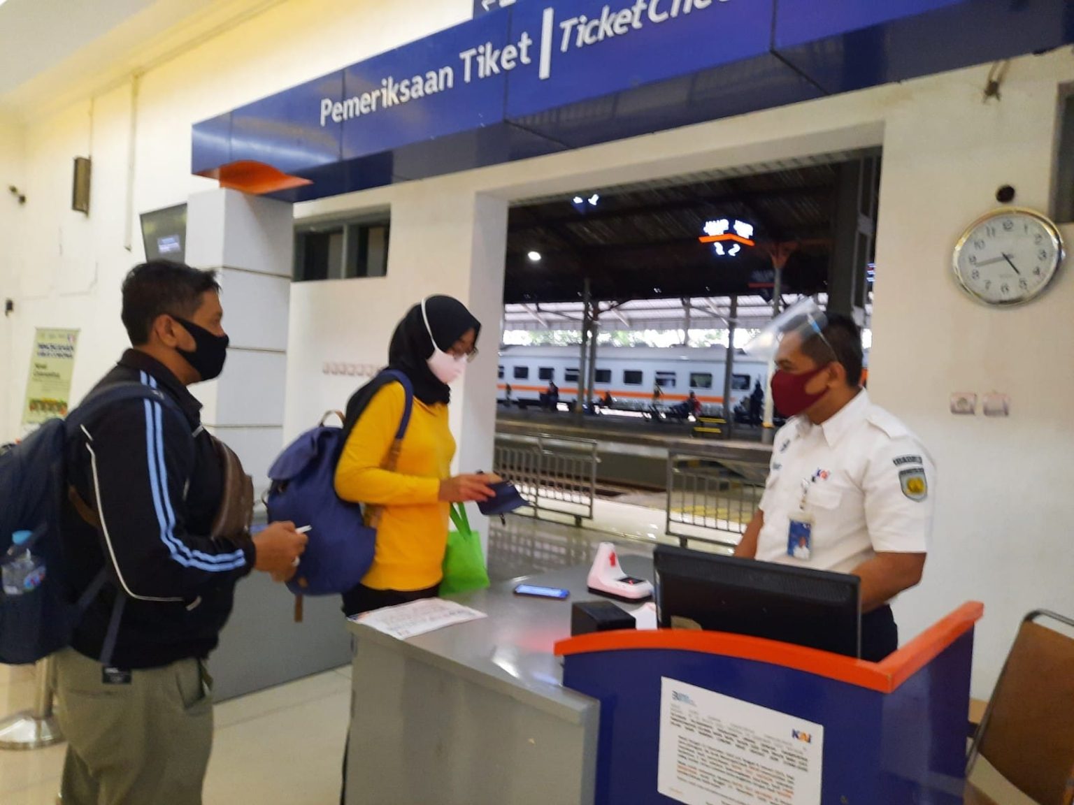 Keberangkatan Kereta Api Jarak Jauh di Jombang Sudah Bebas Syarat ...