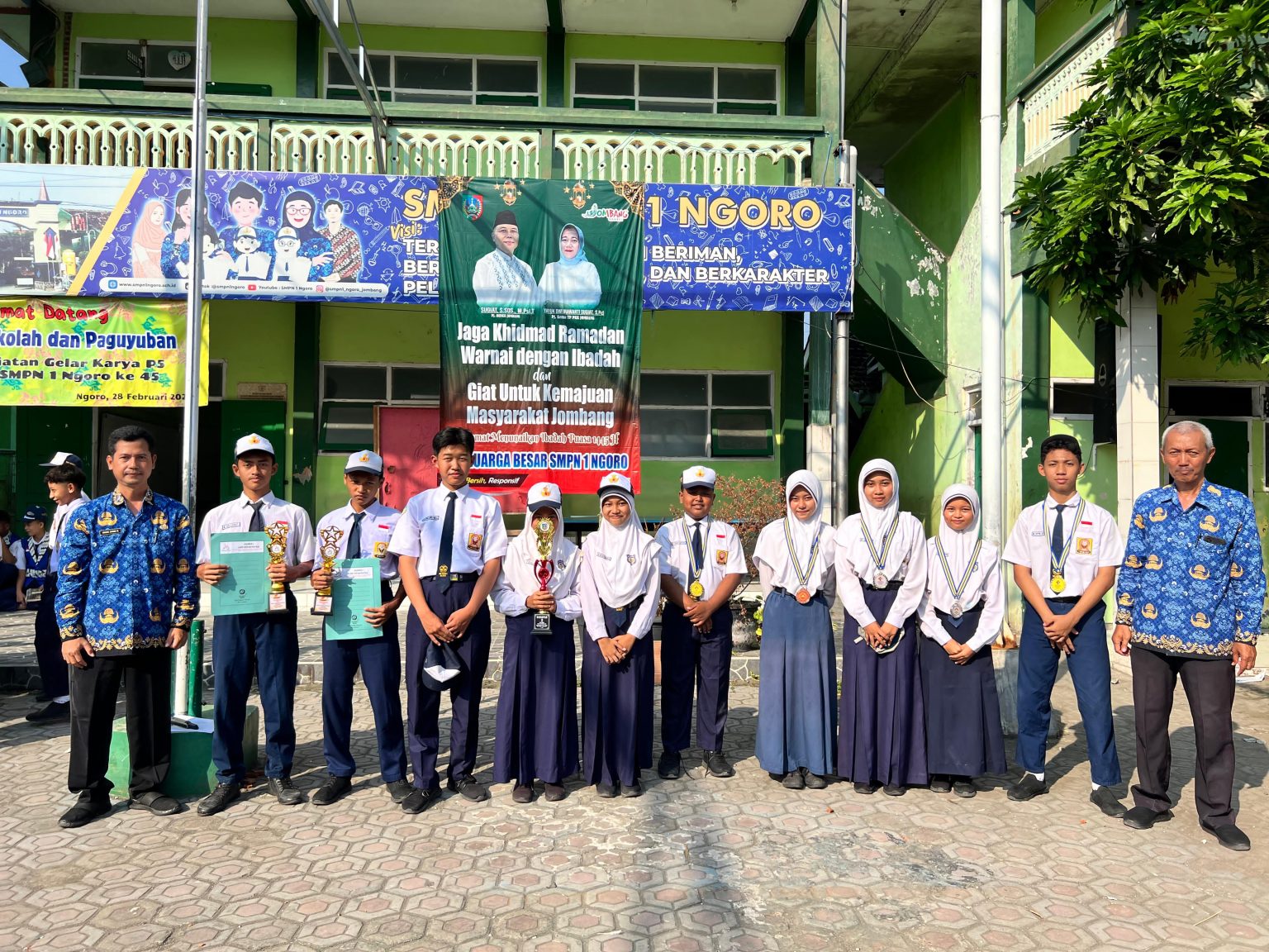 SMPN 1 Ngoro, Siap Wujudkan Generasi Beriman yang Berprestasi dan Berkarakter Pelajar Pancasila ...